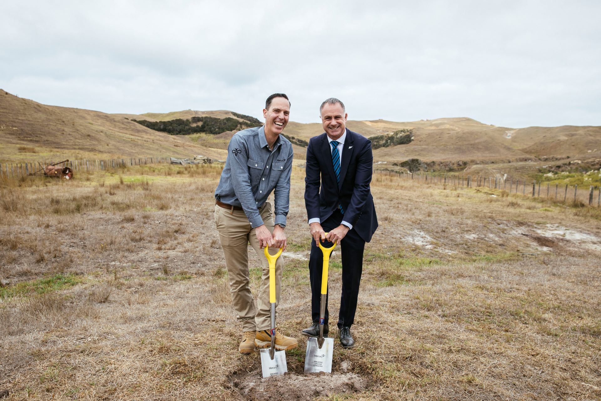 Mercury, Energy Minister break ground on Northland's first wind farm ...